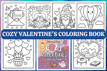 Valentine Car (VW) Clipart, SVG, a Seasonal Illustration by MyClipArtStore