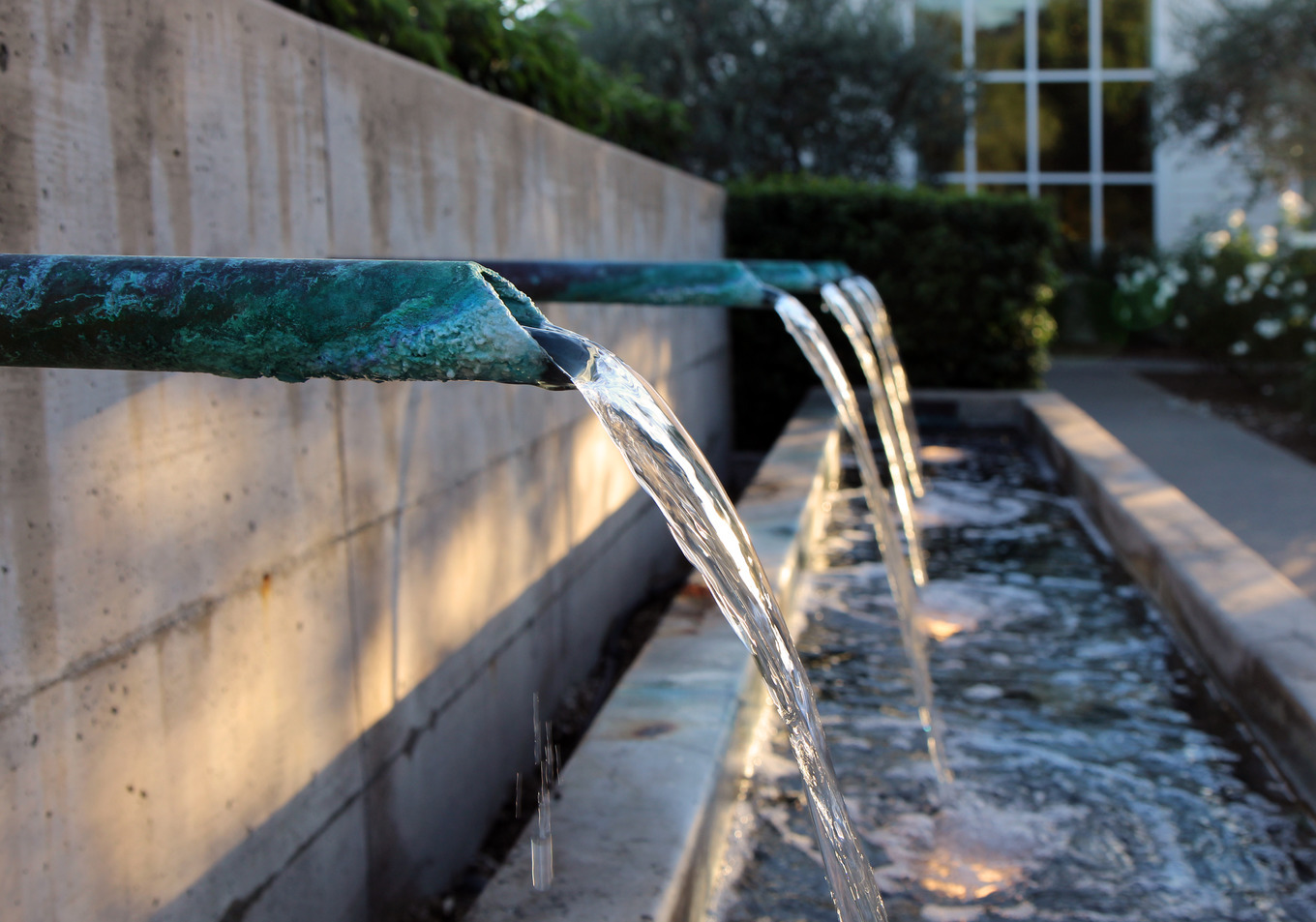 Running water fountain at a spa, a Holiday Photo by LightNuance