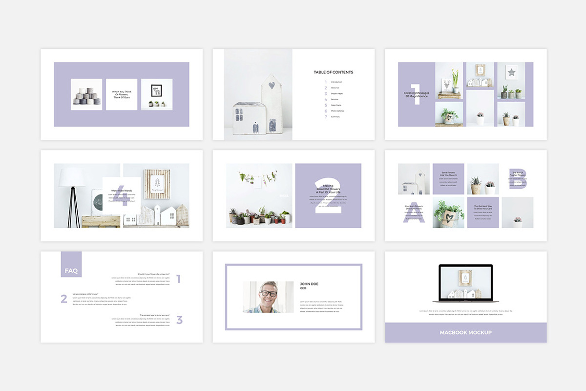 Rigel Presentation Template, a Presentation Template by SlideStation