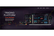 Mock-up Trading Platform(Collection) | UI Kits and Libraries ~ Creative ...