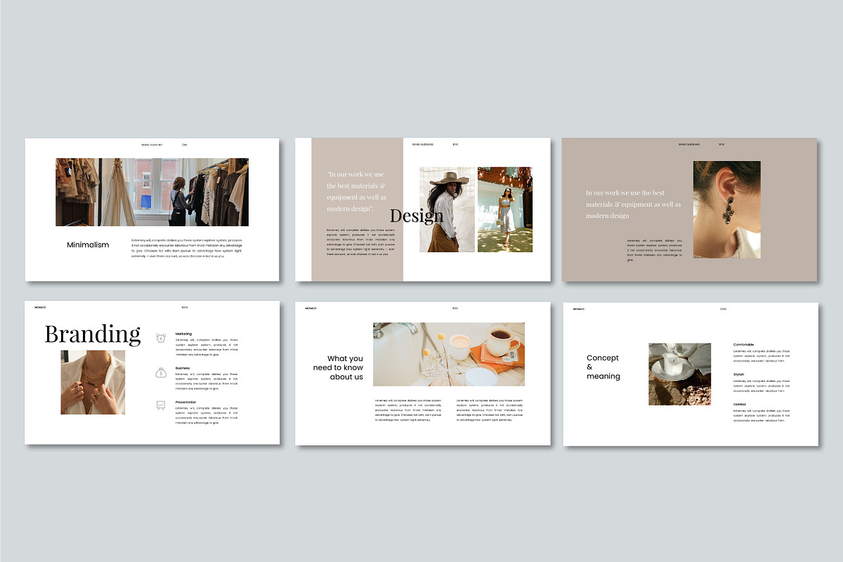 Monaco - Google Slides Template, a Presentation Template by Mox Design