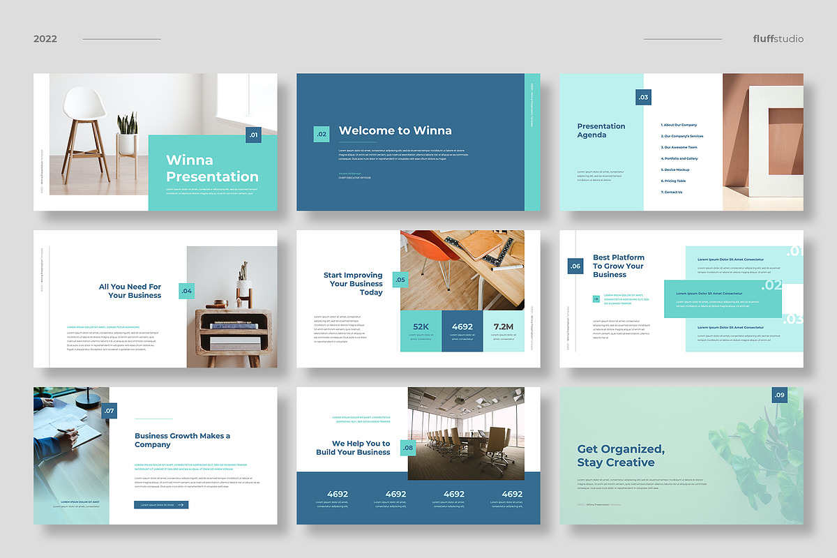 Minimalist Google Slides Template, a Presentation Template by ...