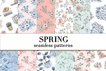 Believe Seamless Patterns | Graphic Patterns ~ Creative Market