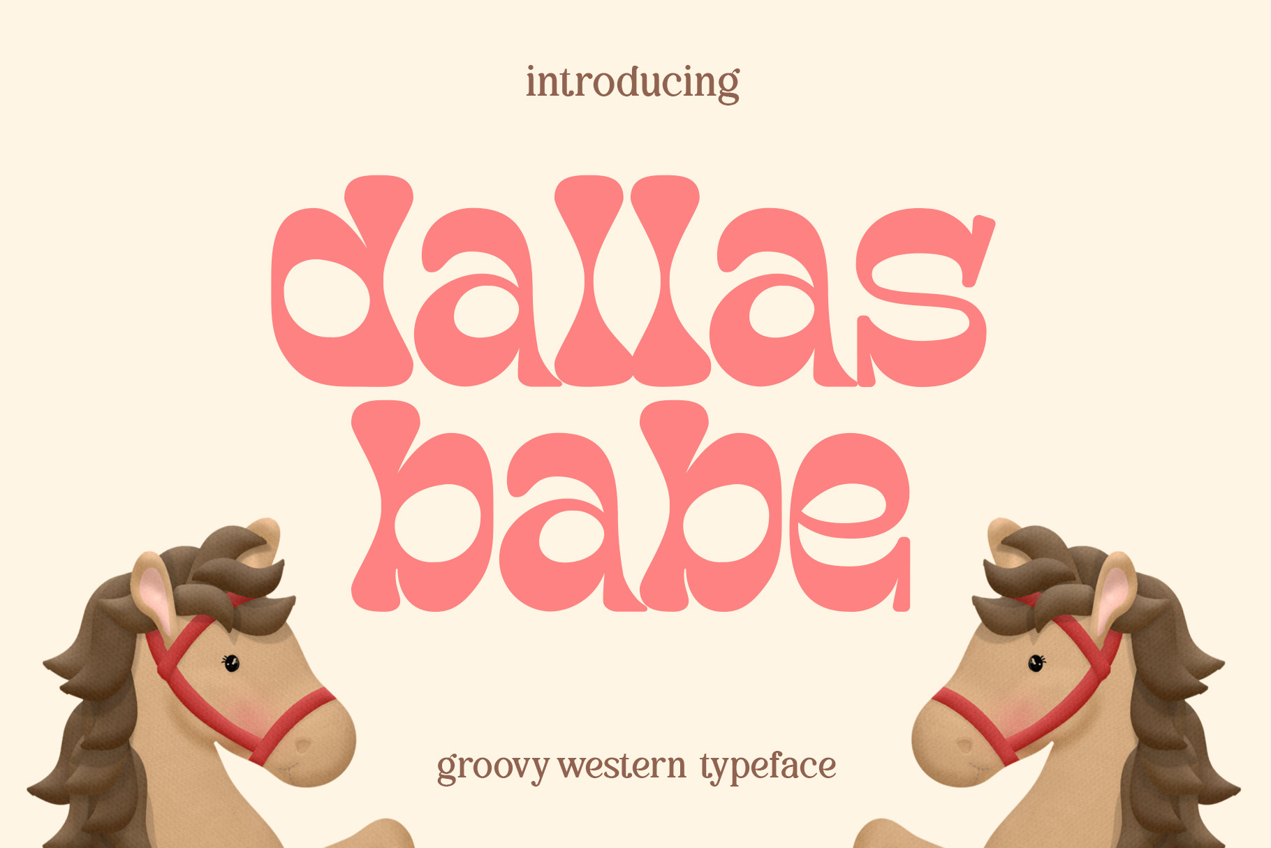 Dallas Babe Font - Groovy Font, a Sans Serif Font by ariodsgn | dallas ...