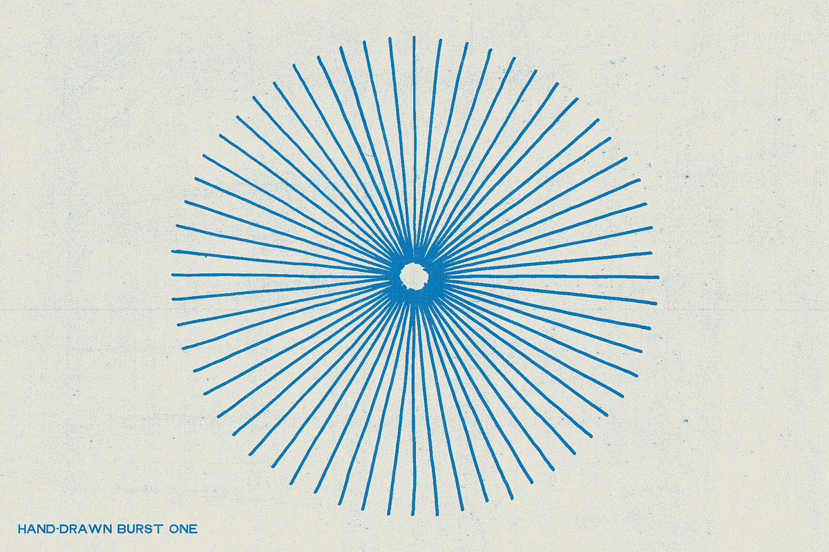The Shop | 28 hand-drawn burst elements