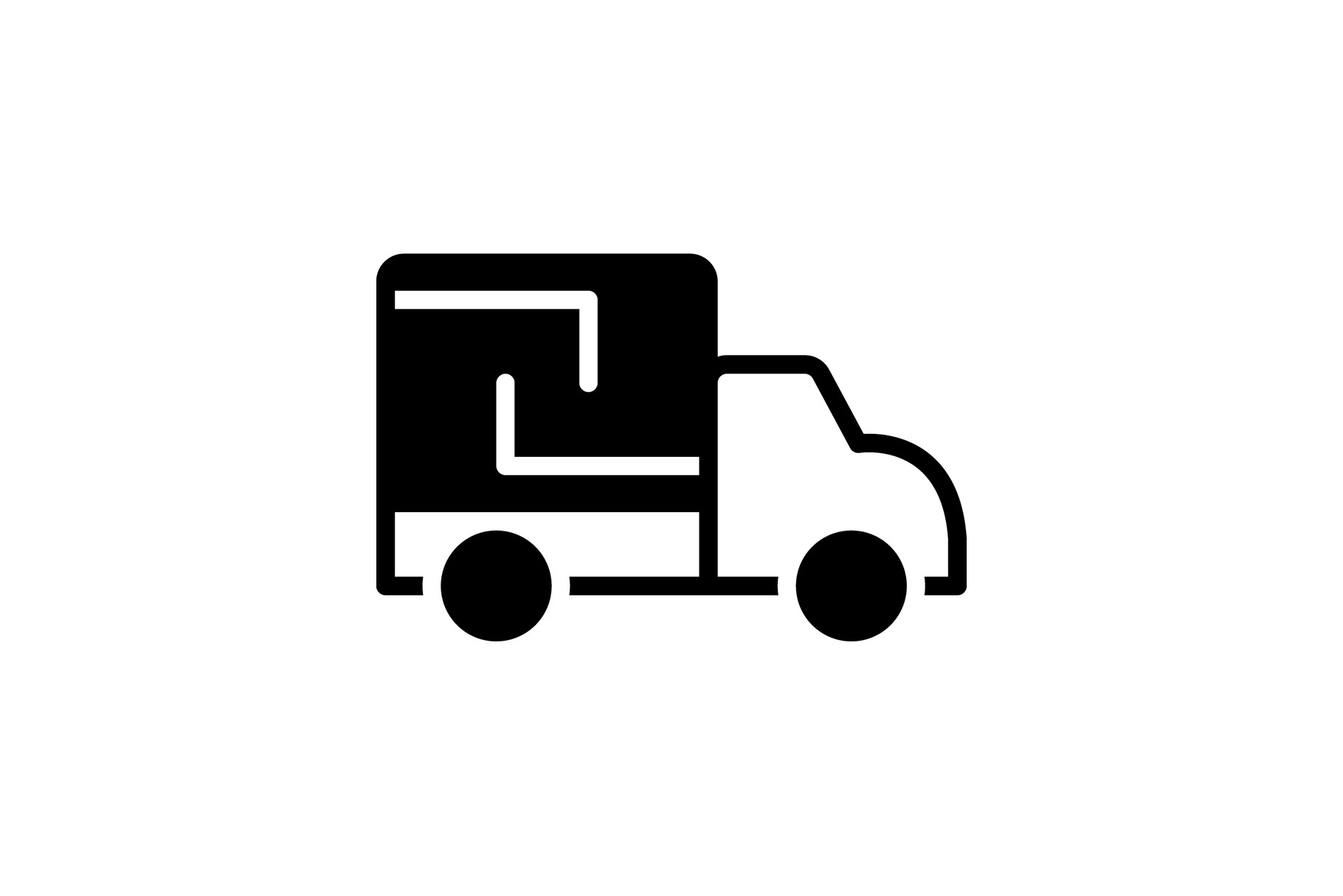 Lorry cargo icon, an Icon by Creative priyanka