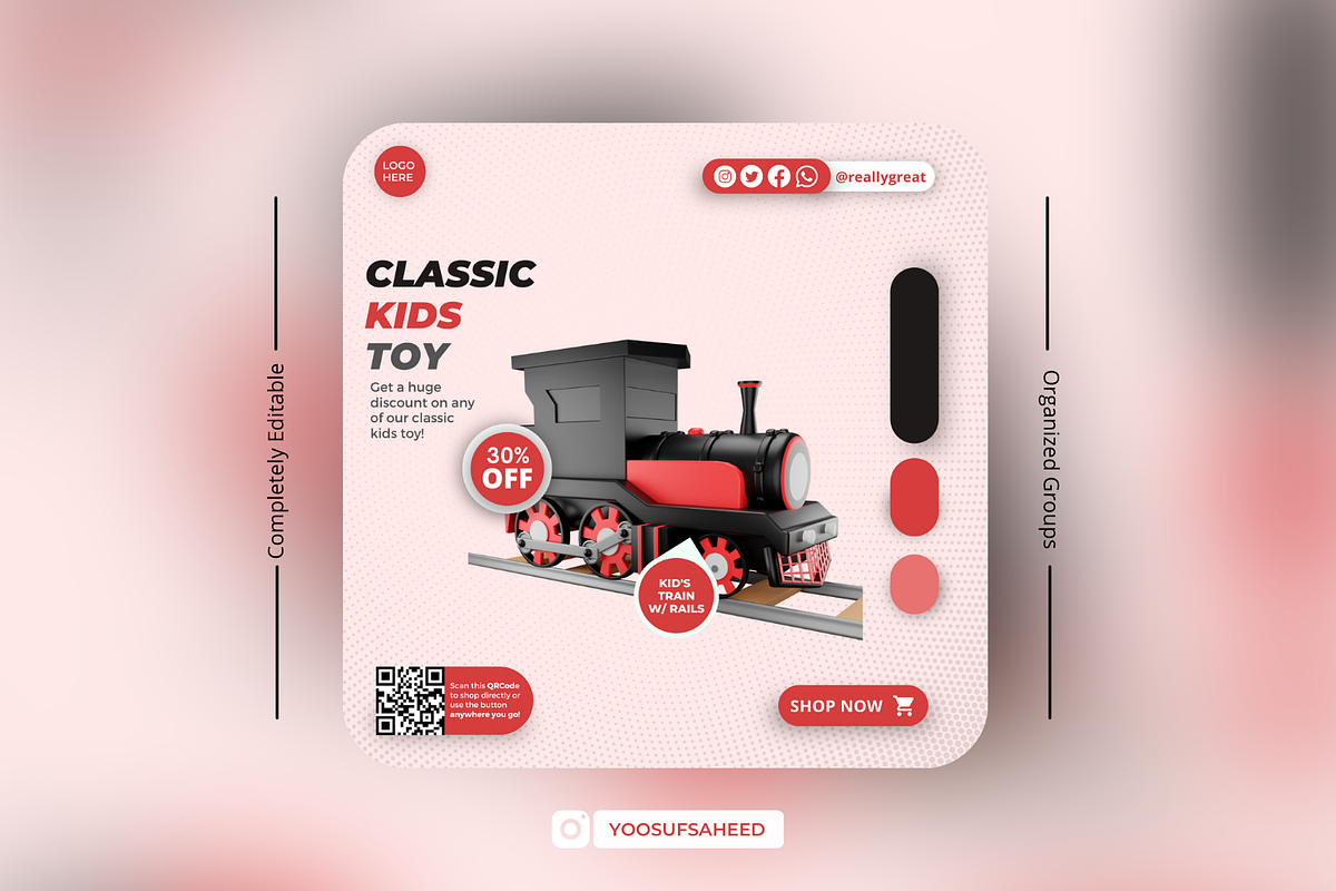 Kids, Children Canva Design Templates