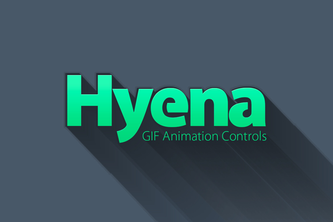 Hyena - GIF Animation Controls, an UI Kit Template by Crusader12