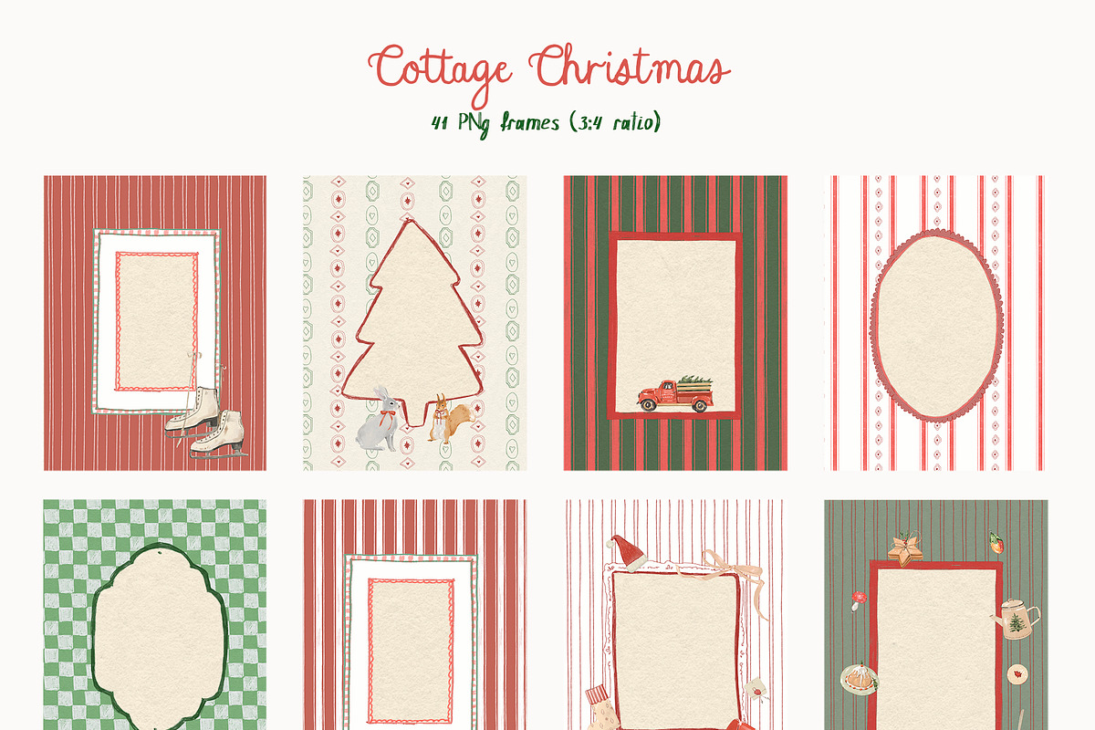 Christmas Illustrations & Templates, a Decorative Illustration by ...