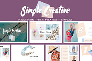 Simple Creative Powerpoint Template, a Presentation Template by SlideBester