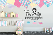 TEA PARTY Pattern collection, a Pattern Graphic by PrettyPatterns