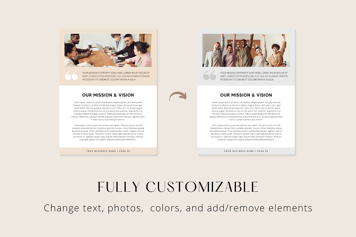 Employee Welcome Package Template, a Magazine Template by ShopRShop