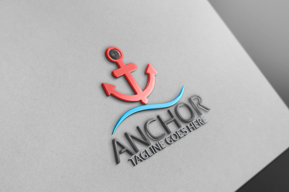 Anchor Logo Template, a Branding & Logo Template by Josuf Media