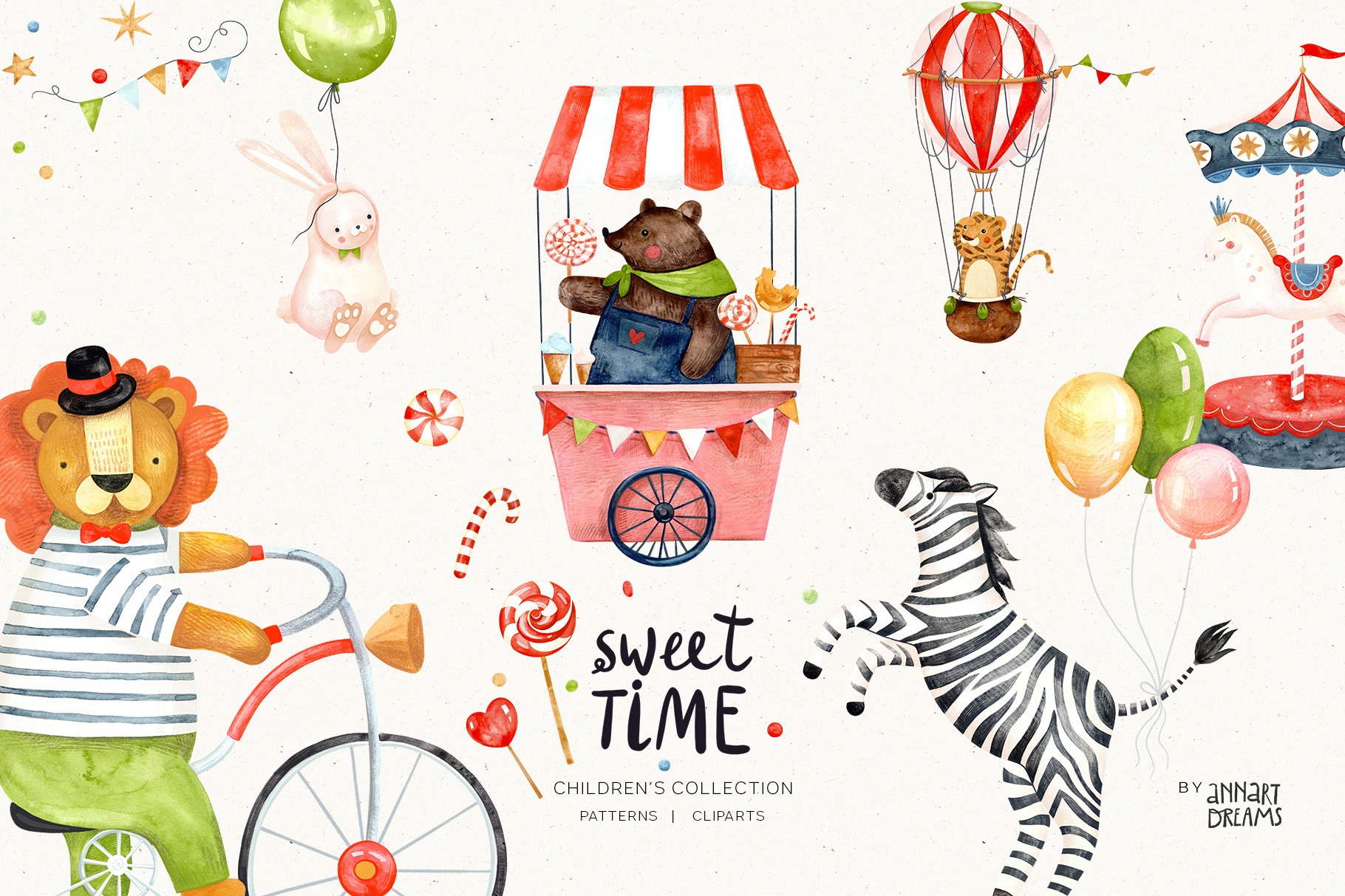 Sweet Time. Children's collection, an Illustration by annartdreams