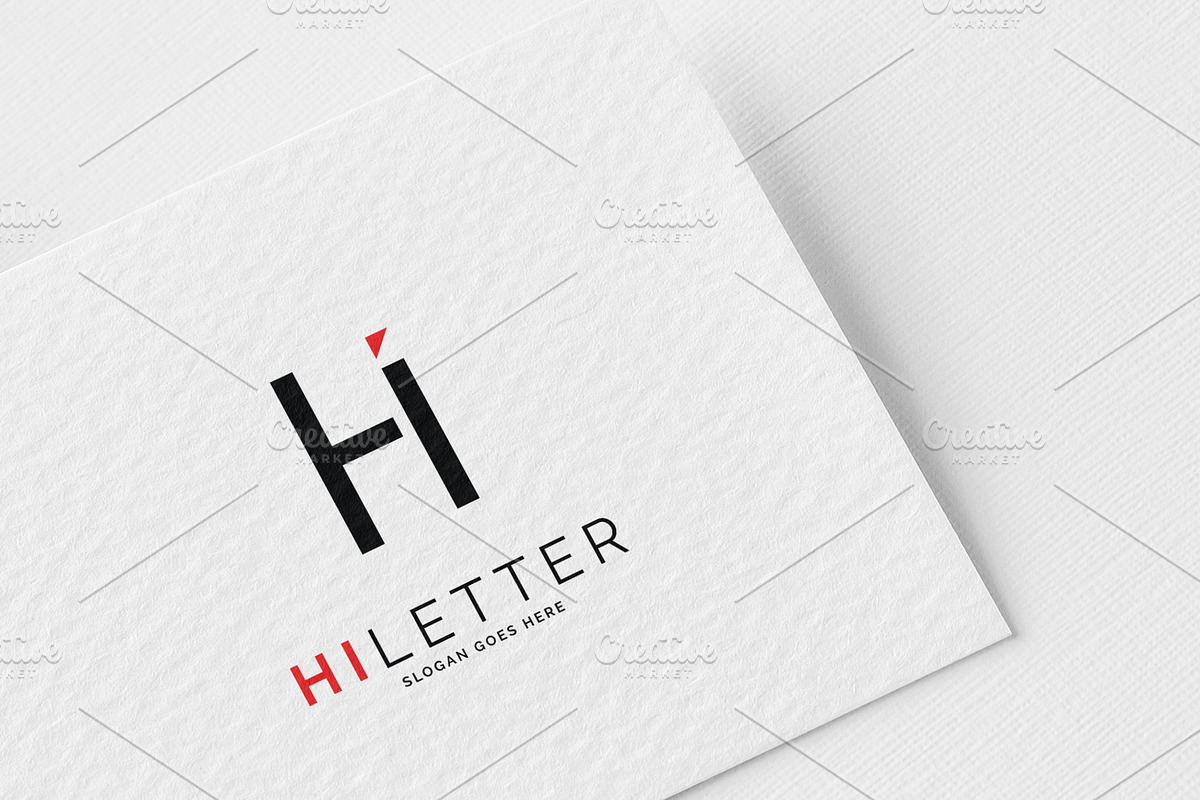 Initial Letter HI Logo Template, a Branding & Logo Template by meisuseno