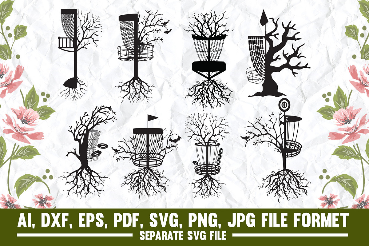 Disc Golf,Golf, Stupid,death tree, an Object Graphic by ...