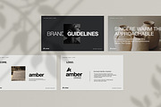 Amber | Brand Guidelines, a Presentation Template by creathrivestudio