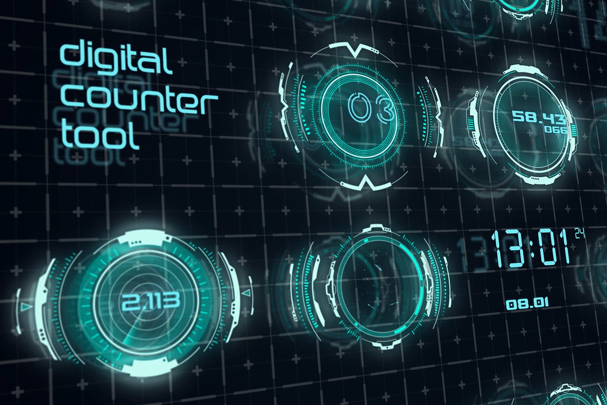Digital Counter Tool, a Templates & Theme by Contemplator