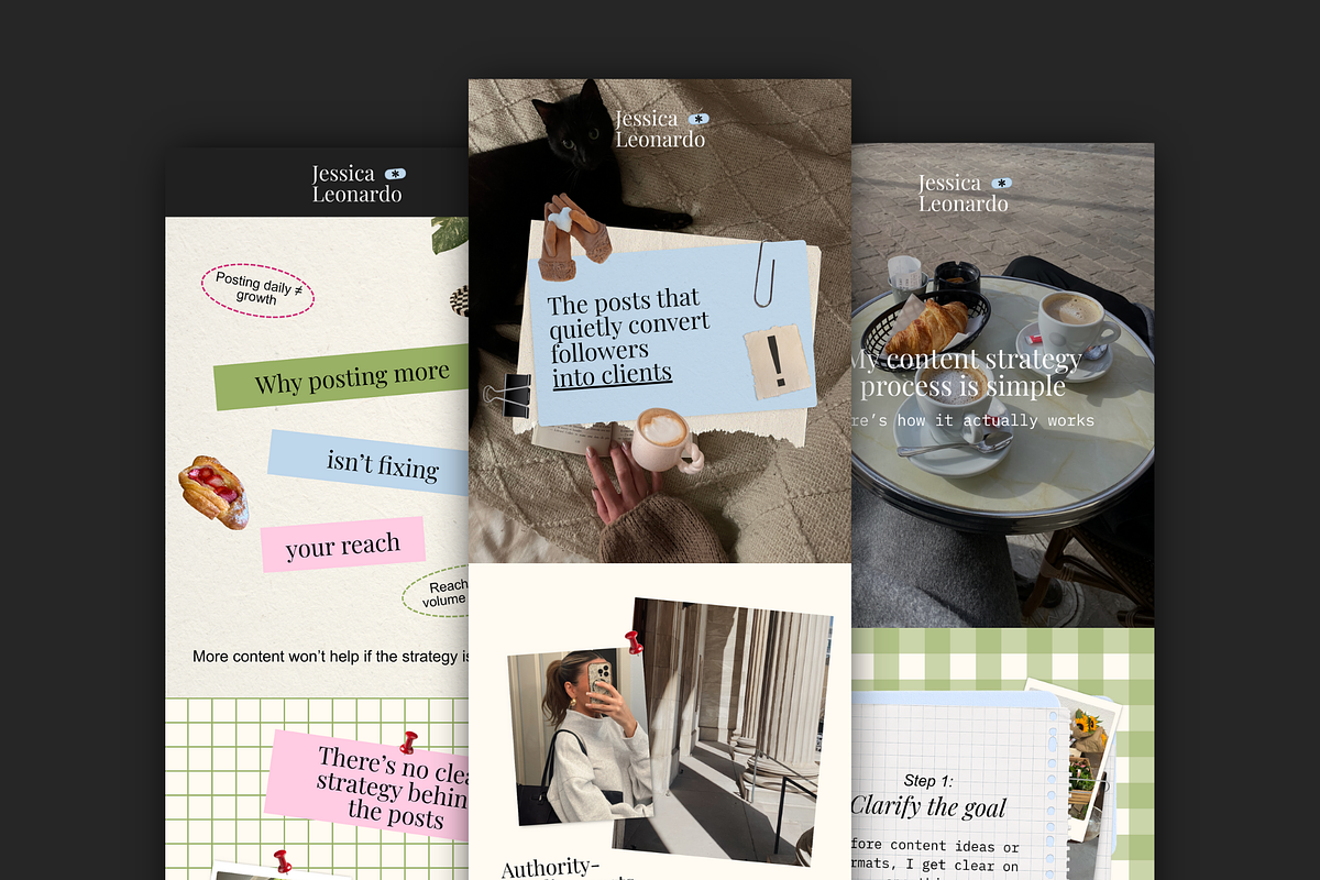 Soft Pastel Newsletter Templates