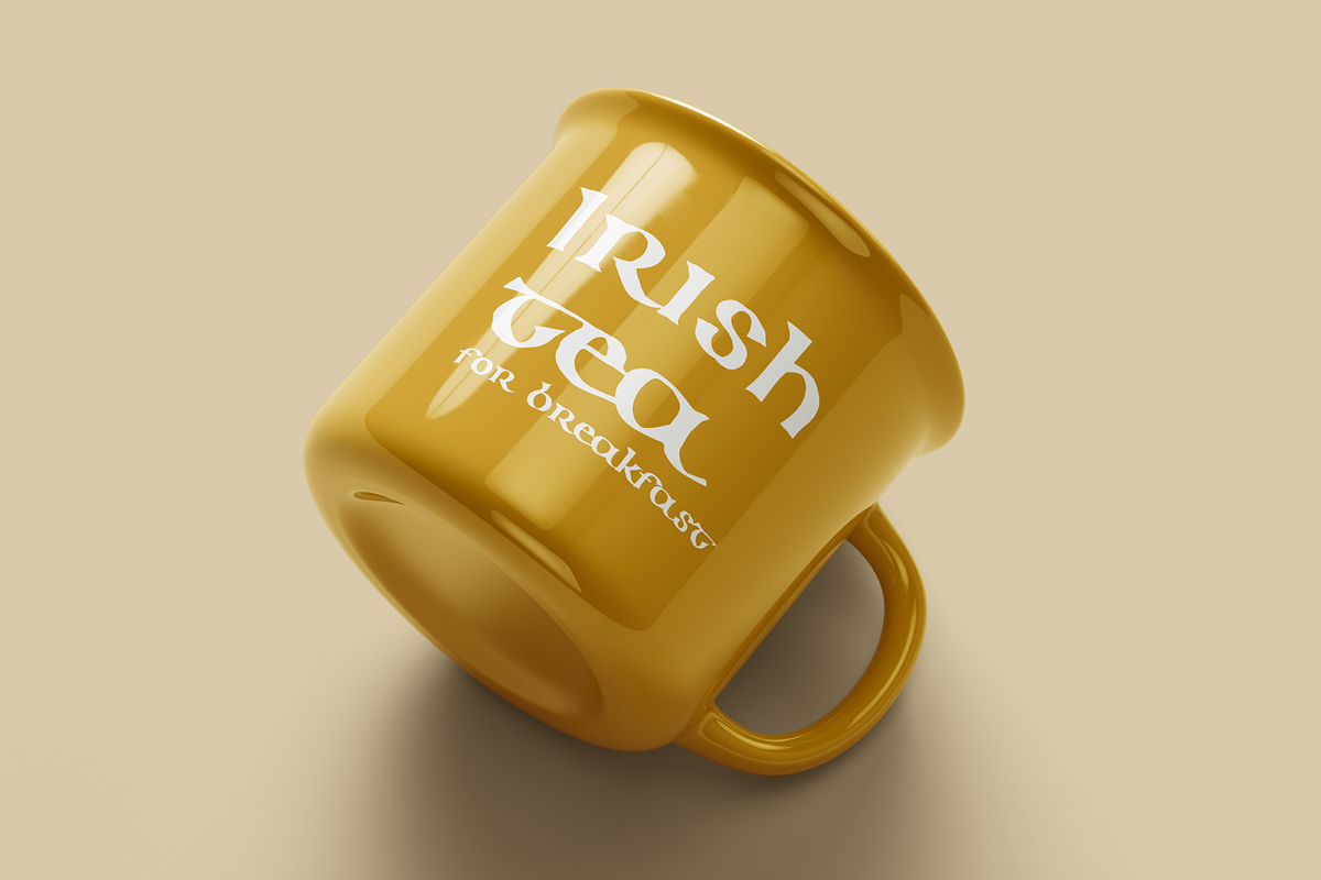 Lindisfarne Script font, a Script Font by kaer_shop