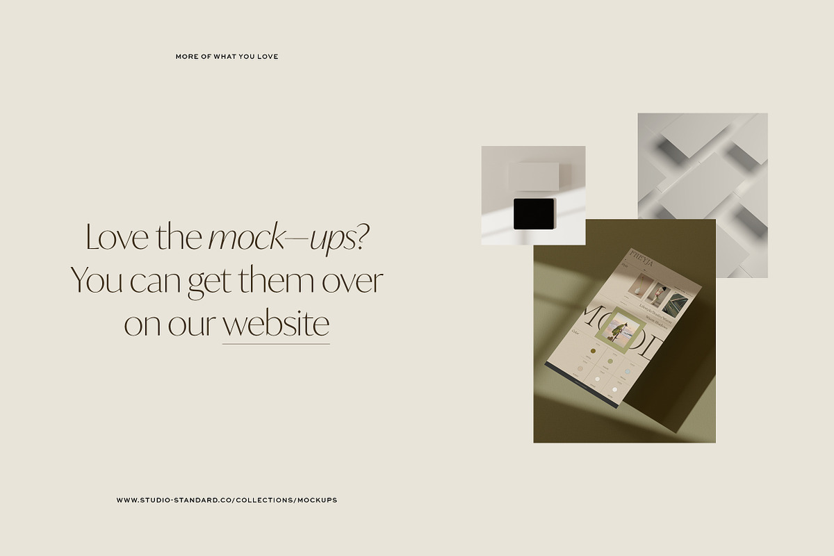 Freyja | Brand Board Kit | Studio Standard