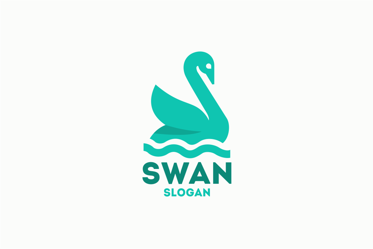 Swan Logo Template, a Branding & Logo Template by Metrolinevision