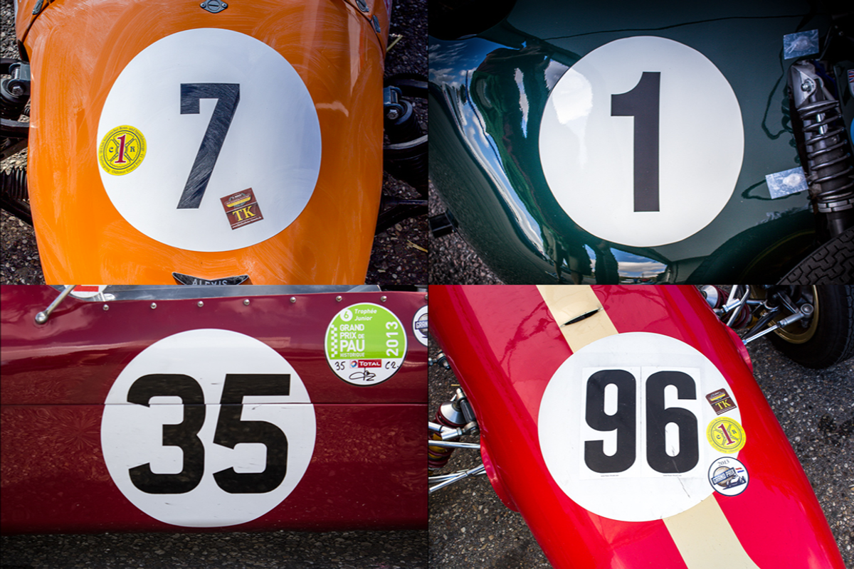 50 HR Classic Race Car Numbers, a Graphic by Fresh Design Elements