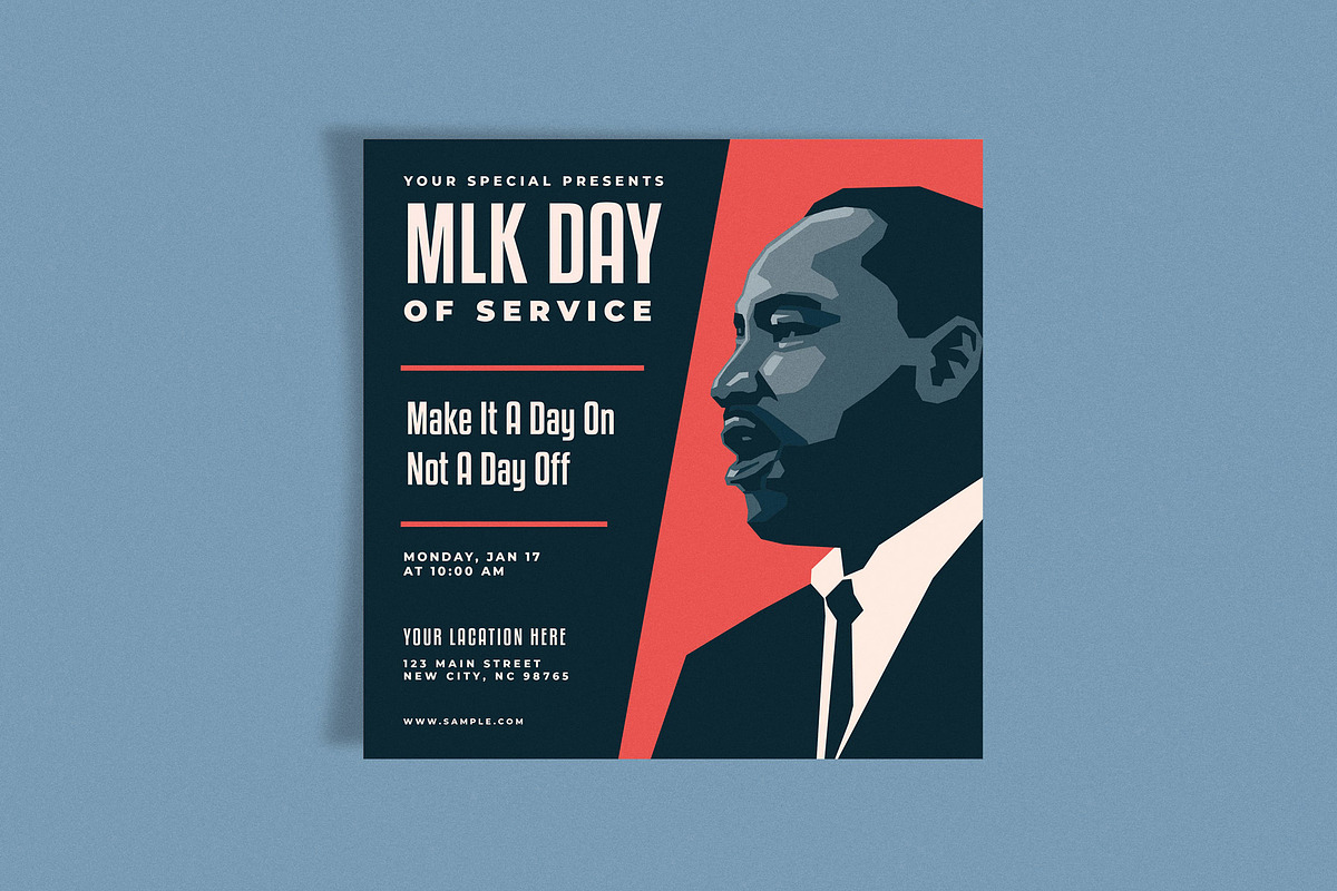 MLK DAY Template Set