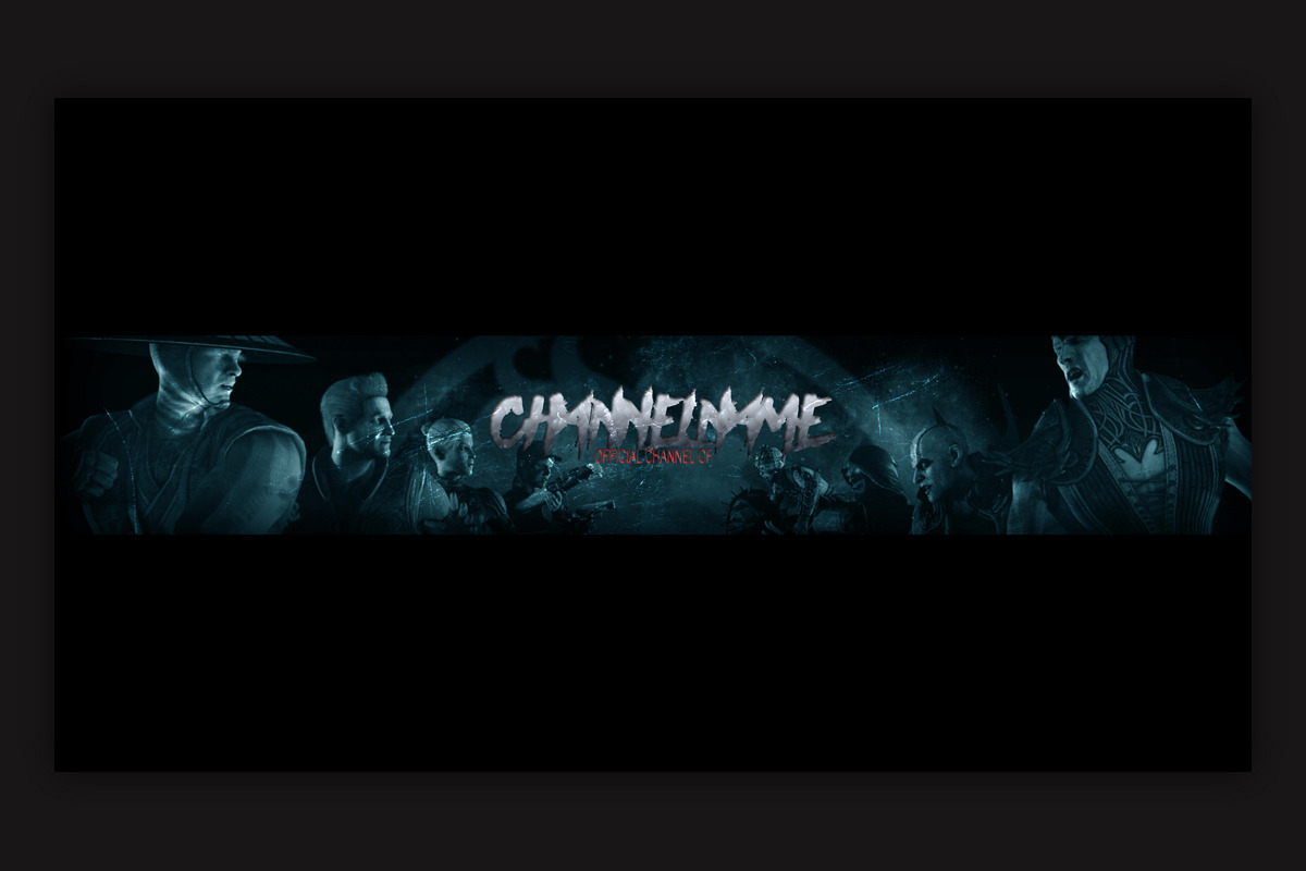 10 Gaming YouTube Banner Template, a Social Media Template by immenseart