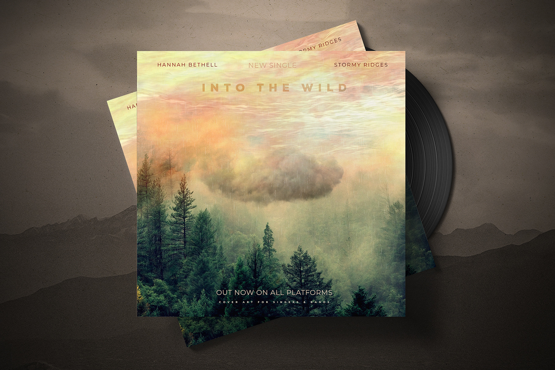 Into the Wild Album Cover, a Social Media Template by PremadePixels.com ...