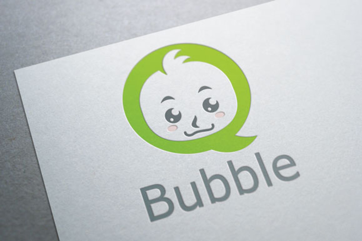 Baby Bubble Logo, a Branding & Logo Template by Heavtryq Design