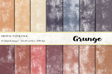 Vintage Digital Papers, a Texture Graphic by BonaDesigns