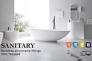 Sanitary - eCommerce HTML Template, a Bootstrap Template by ThemeTidy Shopify Agency