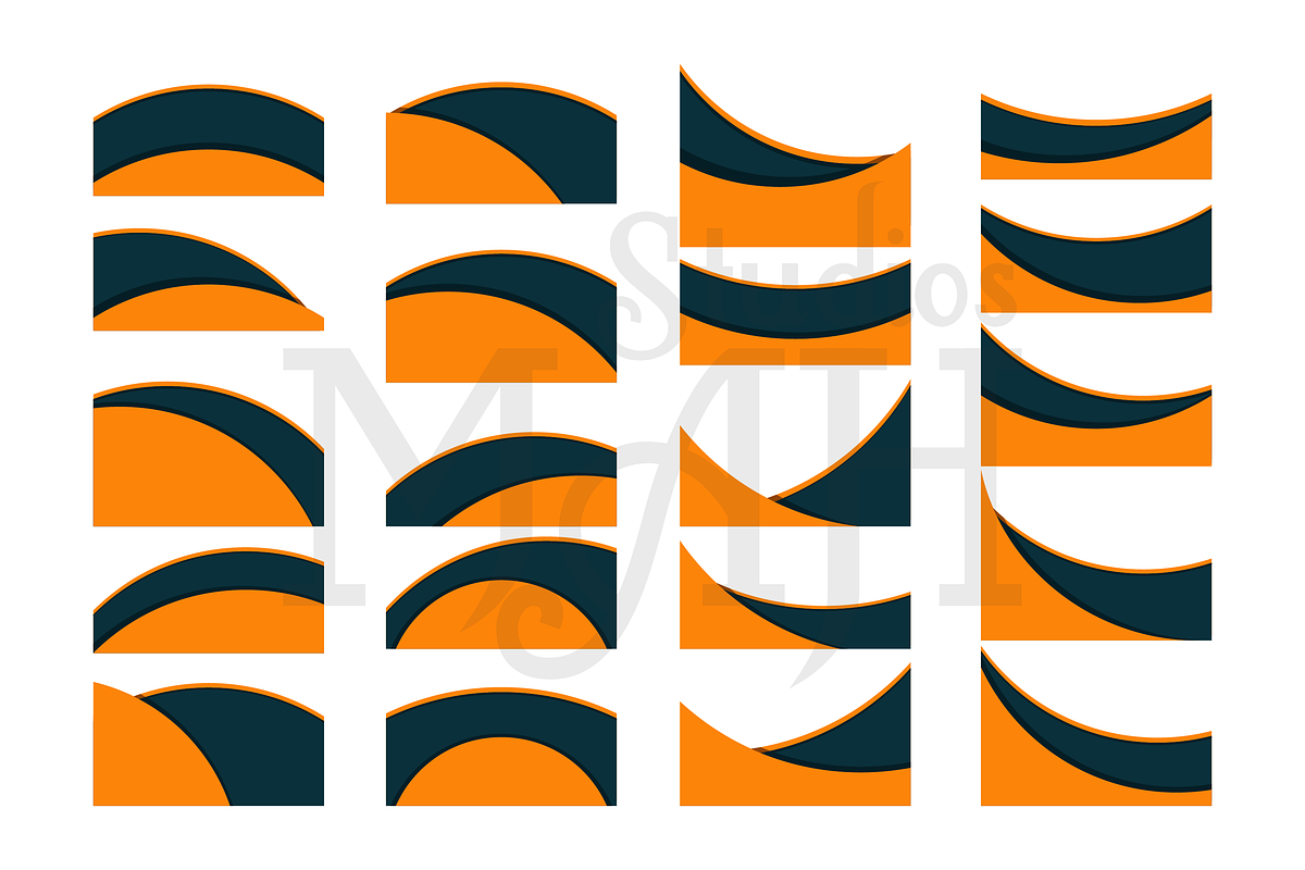 360+ Corner and Border Vector Shape, an Object Graphic by mahstudios ...