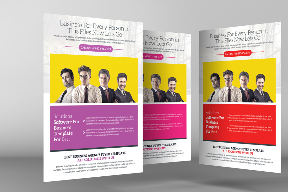 Social Media Flyer Template, a Flyer Template by graphicforest