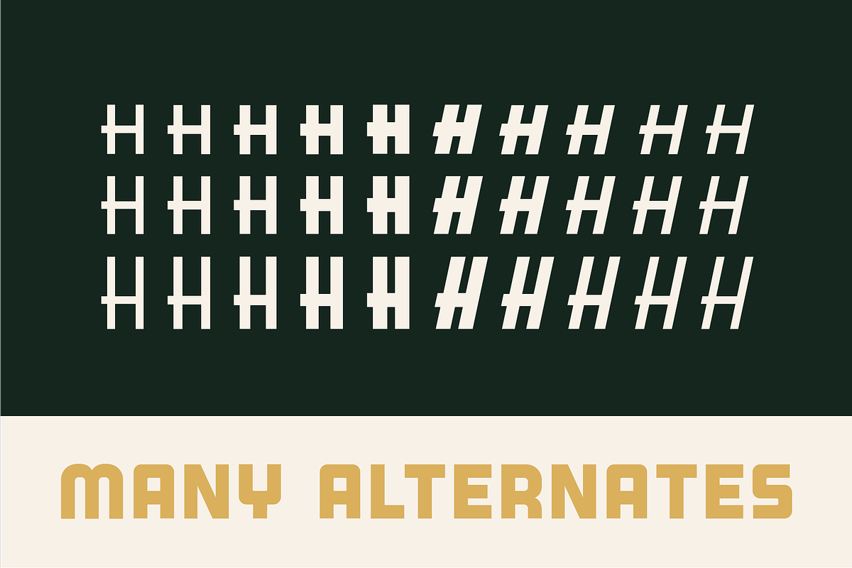 Super Deluxe Display, a Font by Good Craft Supply Co.