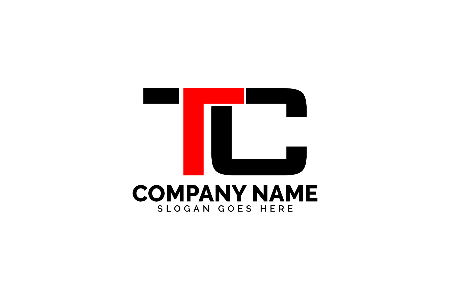 tc letter logo, a Branding & Logo Template by meisuseno