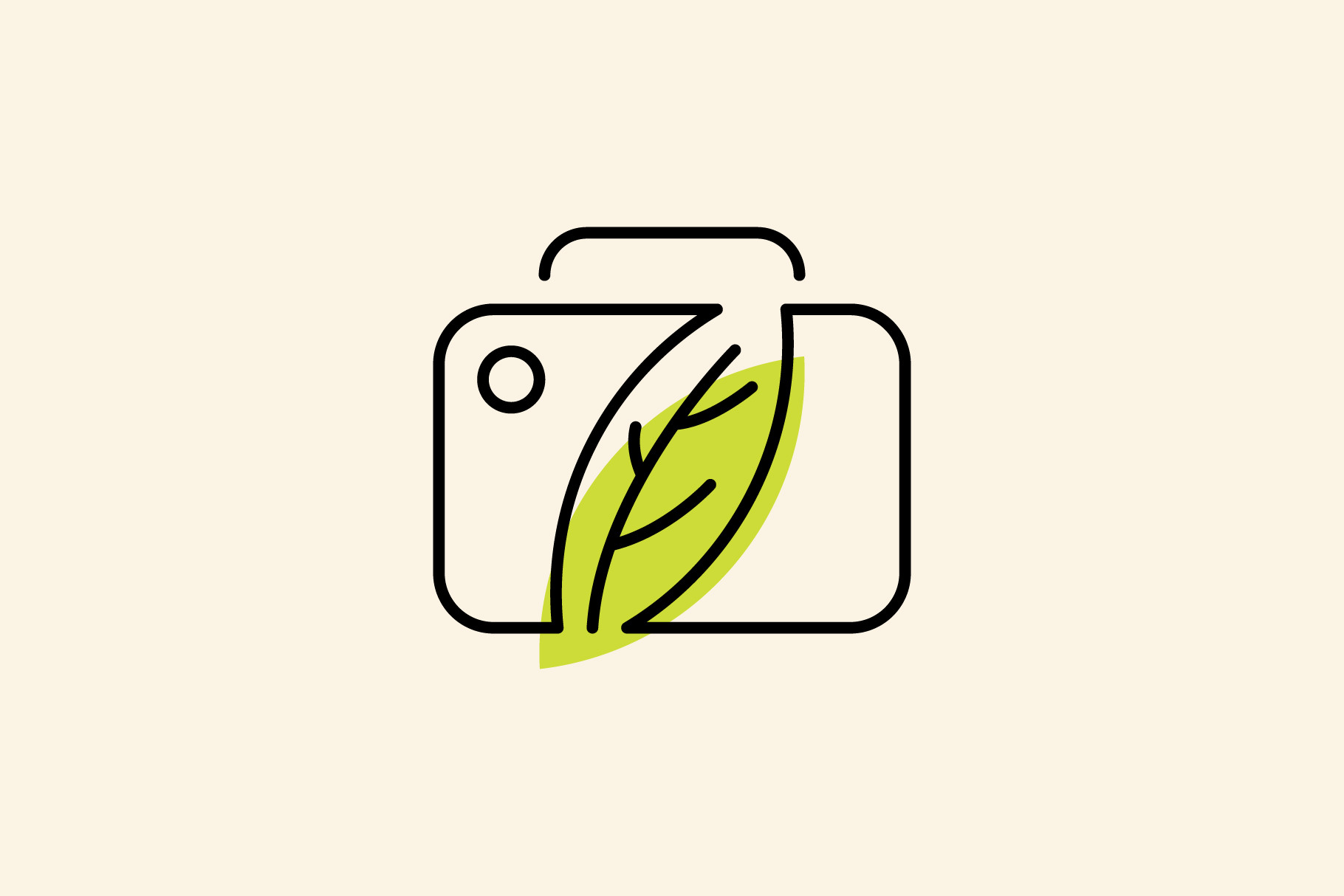 Camera Shutter Leaf Logo Design Vector | Creative Market