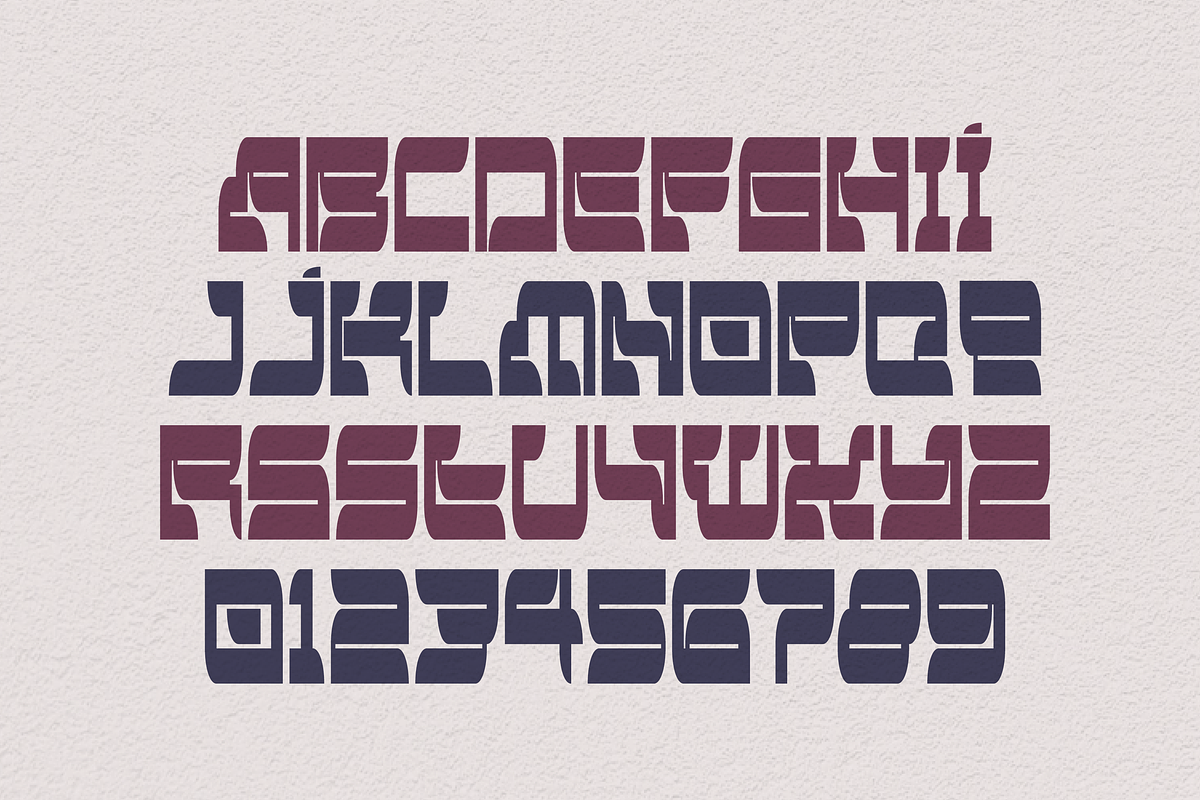 Dragon - Eastern style font, a Font by SelfBuild Type