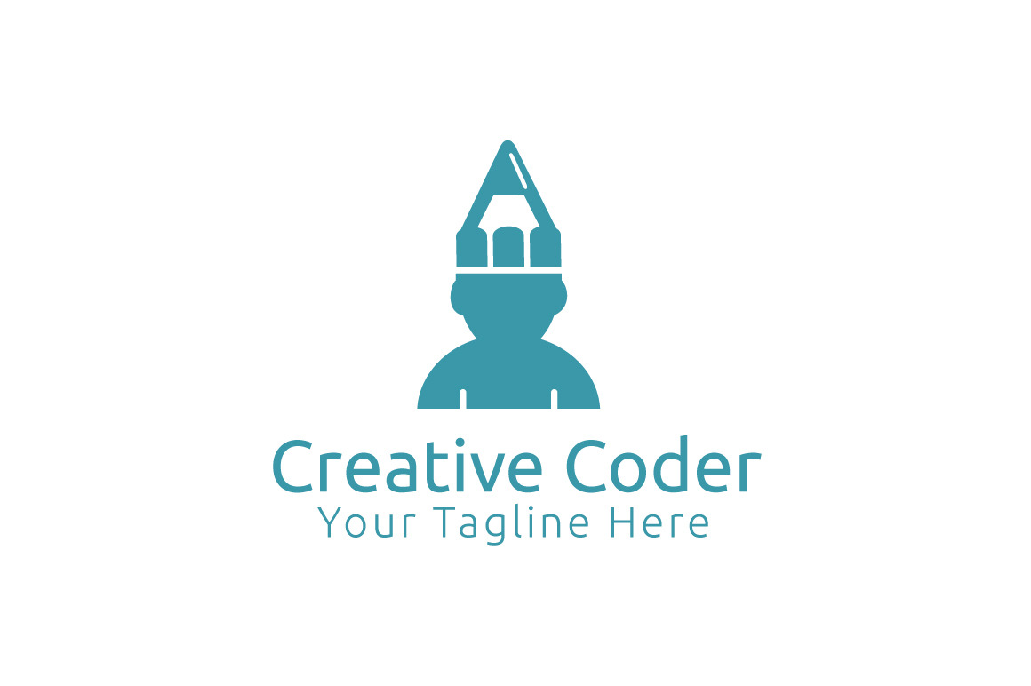 Creative Coder Logo Template, a Branding & Logo Template by Logo20