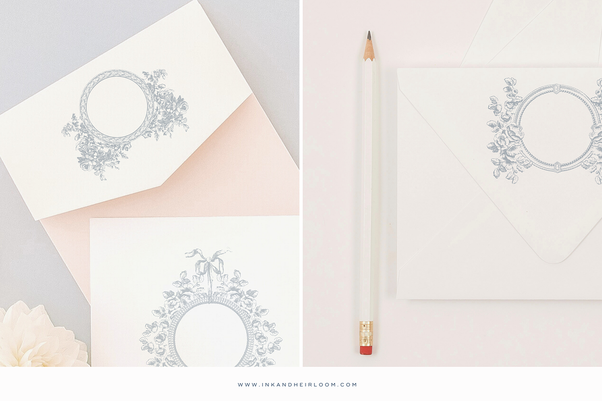 Round Floral Crests - Volume 2, an Illustration by Loren Schmidt Studio