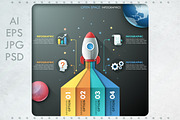 Open Space Infographics, a Presentation Template by Andrew Kras Design