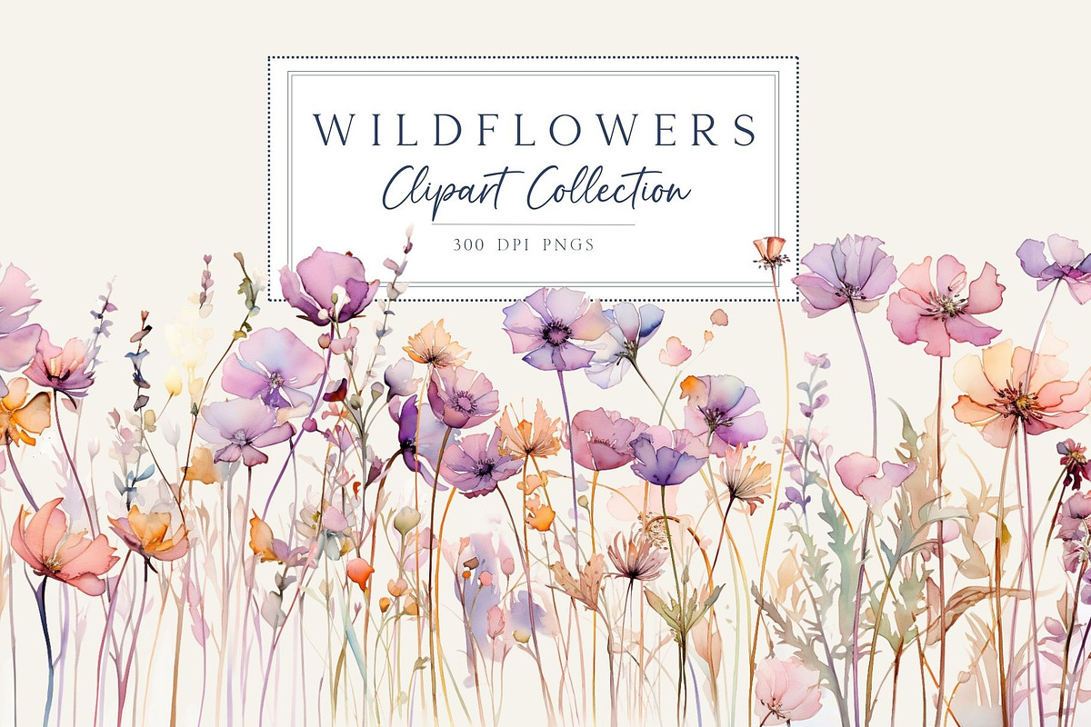 Wildflowers Clipart