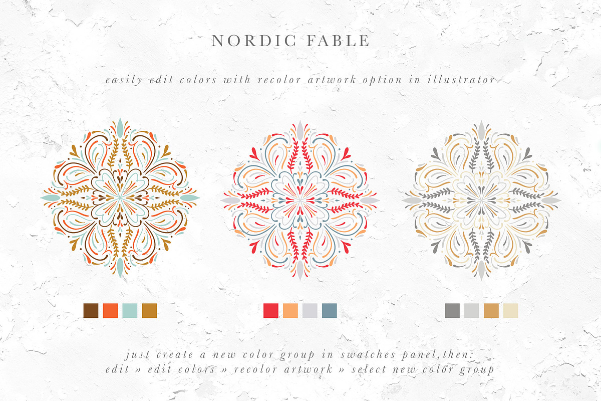 Nordic Fable Scandinavian Folk Art, an Animal Illustration by Eclectic ...