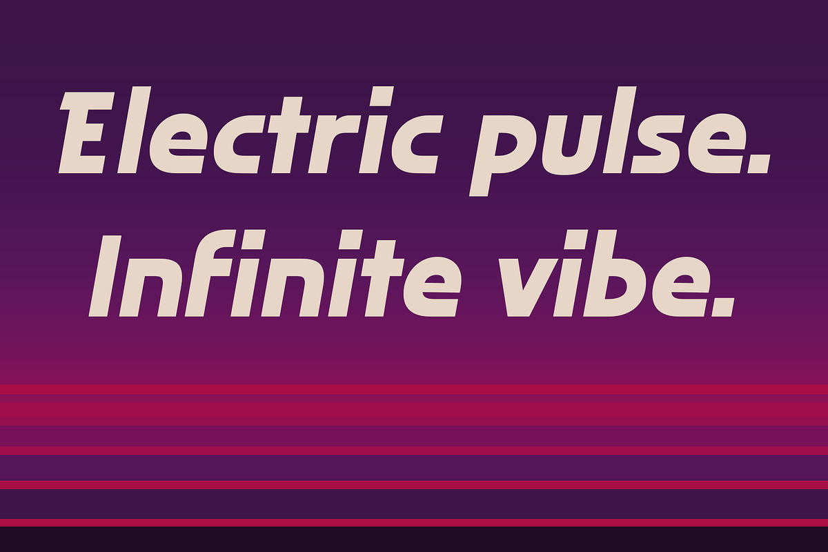 Bagshot – A Bold Futuristic Font, a Sans Serif Font by Drizy