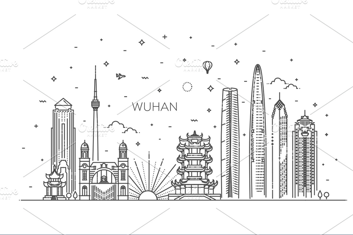 Cities in Asia - 16 cities, an Illustration by Tettygreen