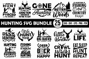 Hunting SVG Bundle - 25 Designs