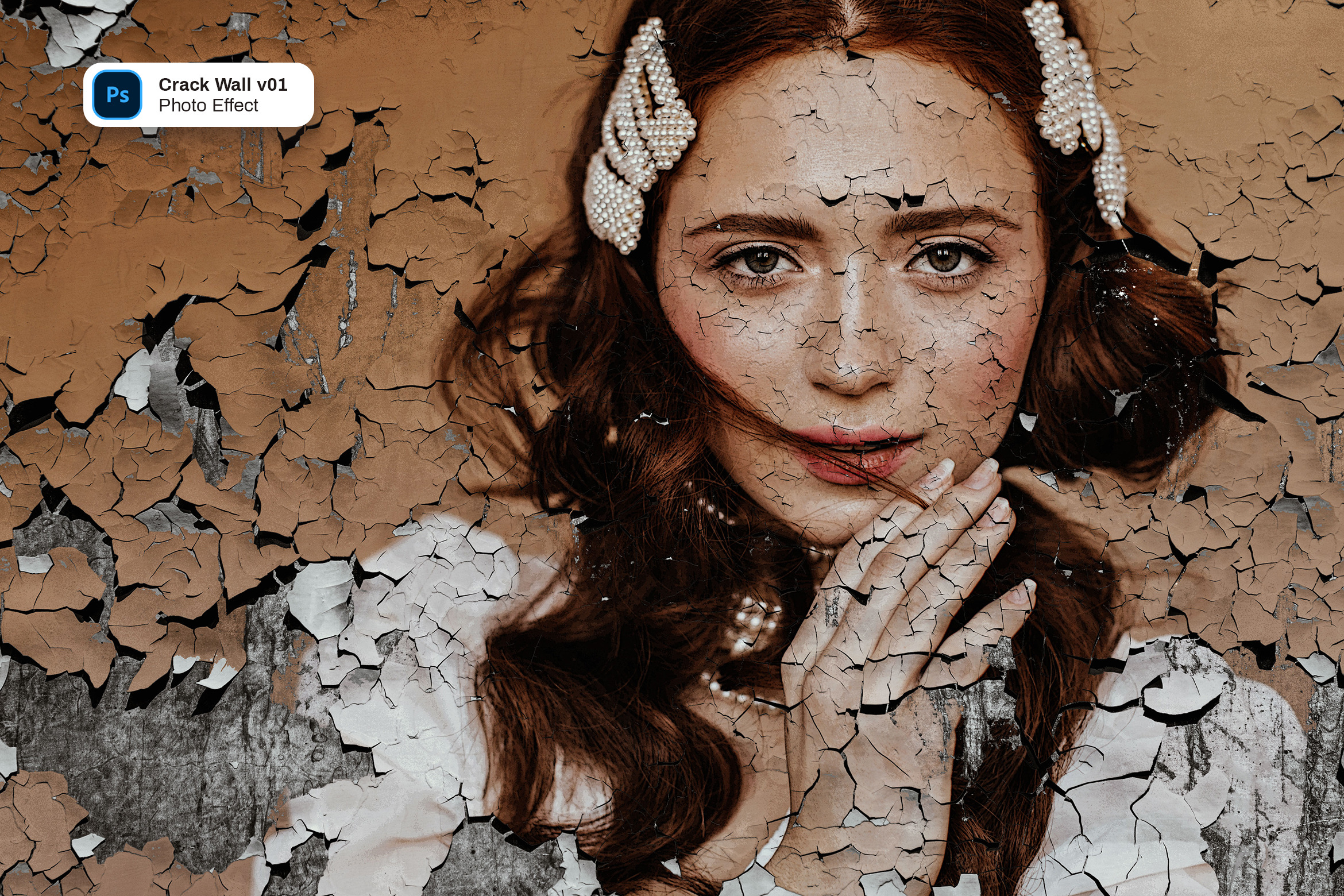 Crack Wall v01 Photo Effect, a Layer Style Add-On by dokudokunomi ...