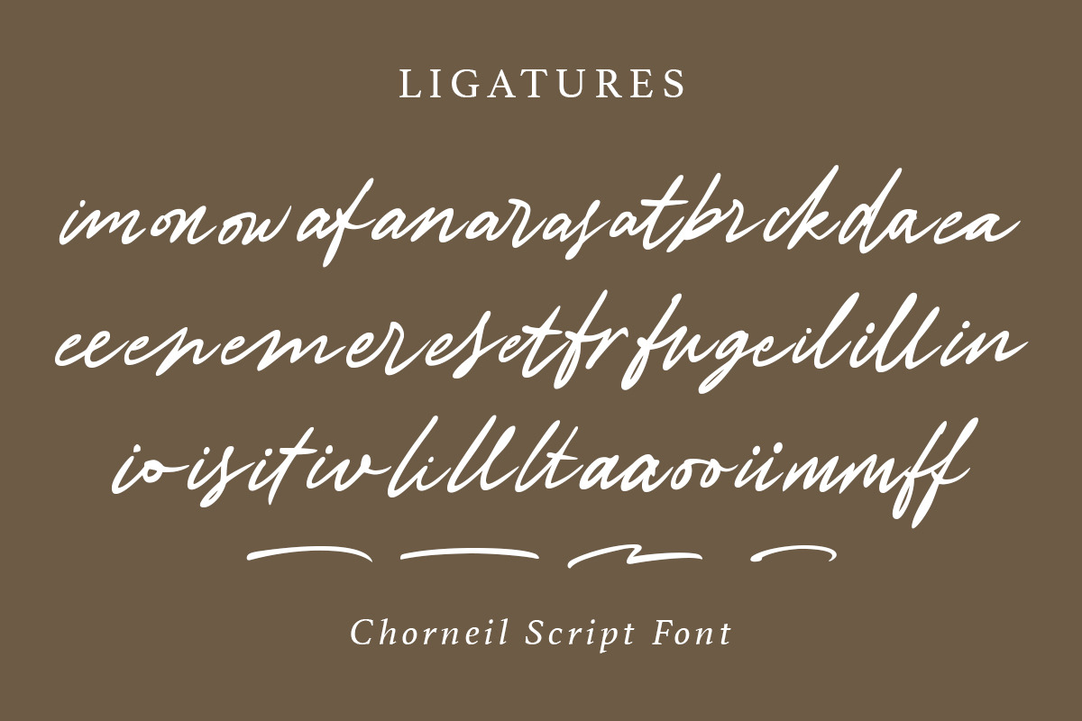 Chorneil Script, a Script Font by Letterhend Studio