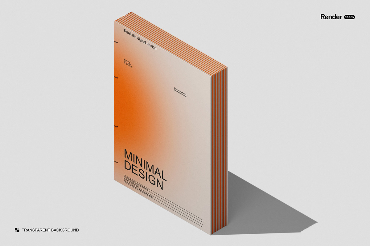 Book Mockup Set (6 PSD)